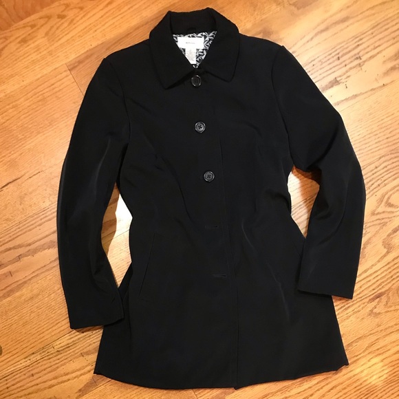 Merona | Jackets & Coats | Nwot Merona Trench Coat Black | Poshmark